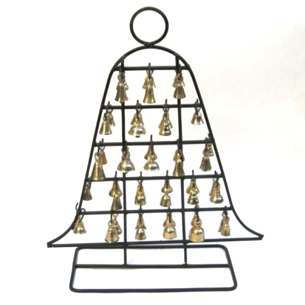 BR 1885 - Iron Bell Stand with Brass Bells – India Overseas Trading ...
