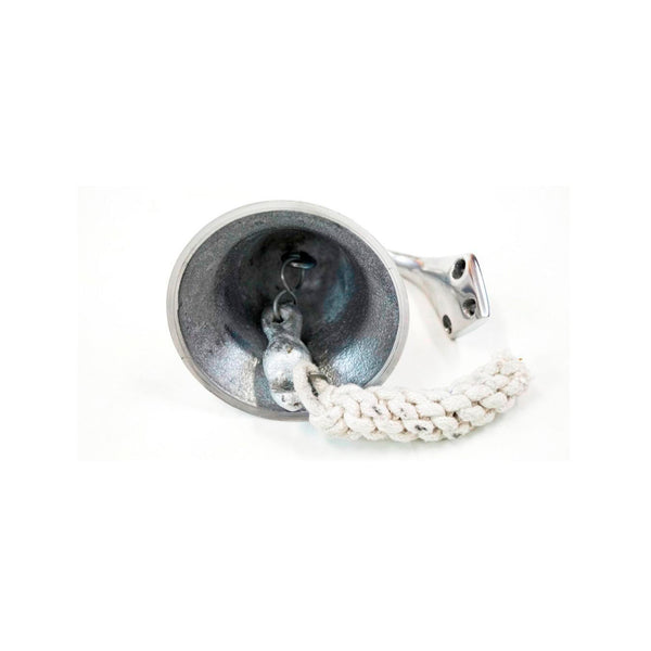AL 18430 - Chrome Finish Aluminum Ship Bell with Rope, 3.5" – India ...