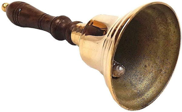 BR 18993 - Captain's Bell, 8" – India Overseas Trading Corporation
