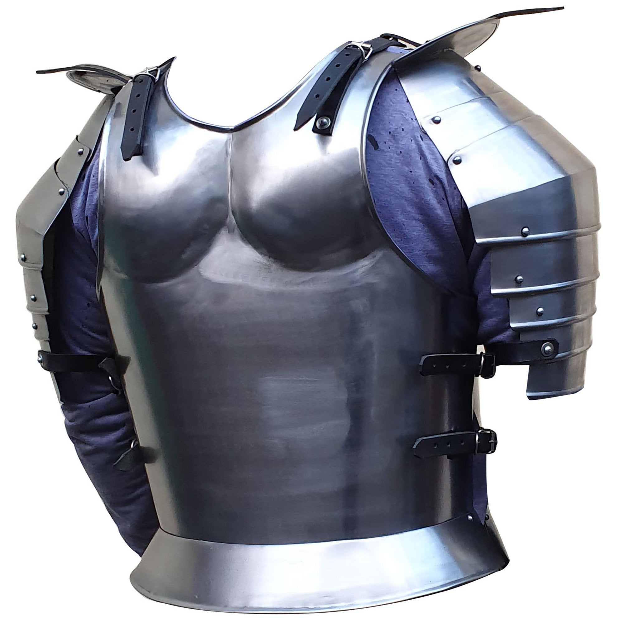 IR 8085 - Medieval Suit Of Armor Breast Plate and Shoulders – India ...