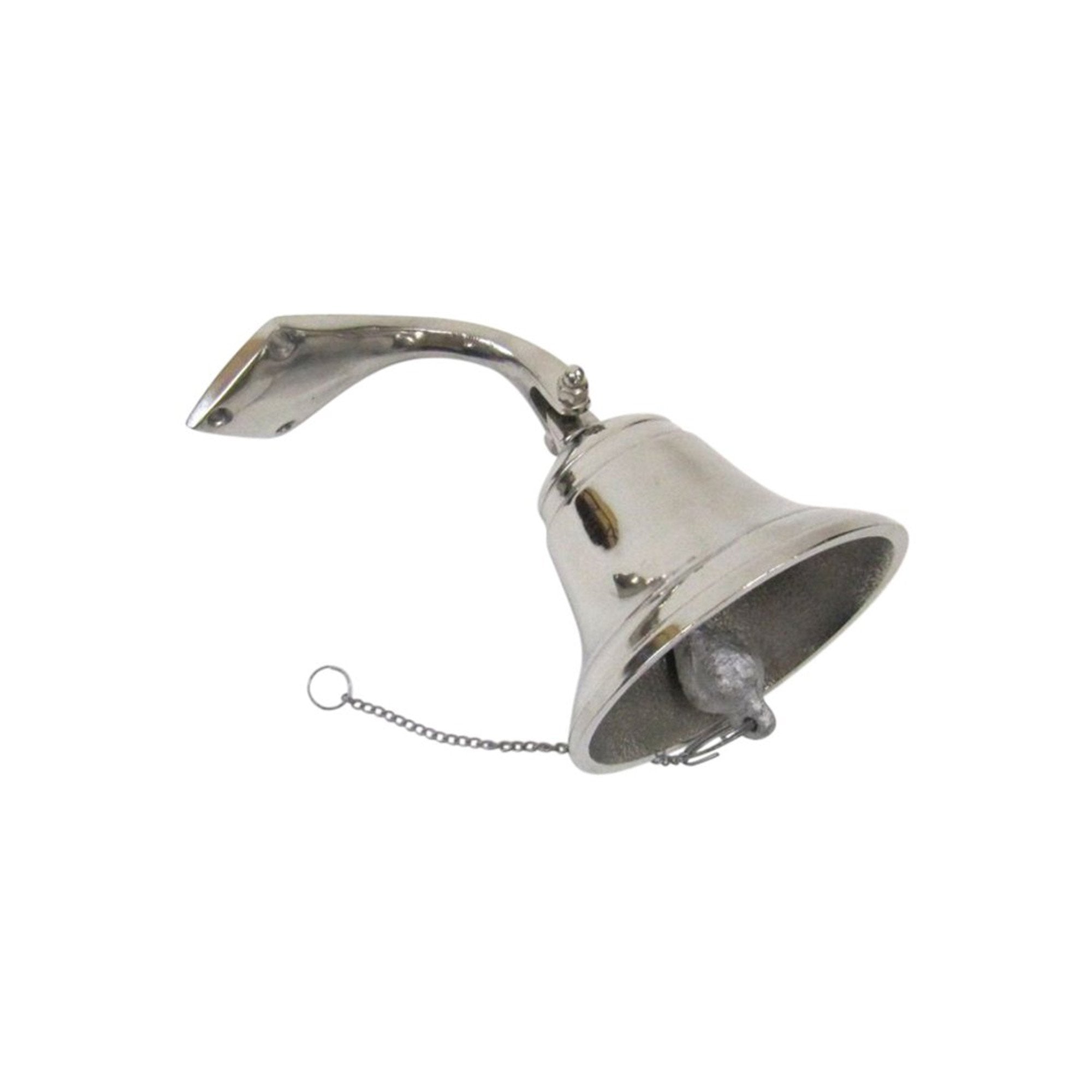 AL 1843 - Aluminum Ship Bell Small – India Overseas Trading Corporation