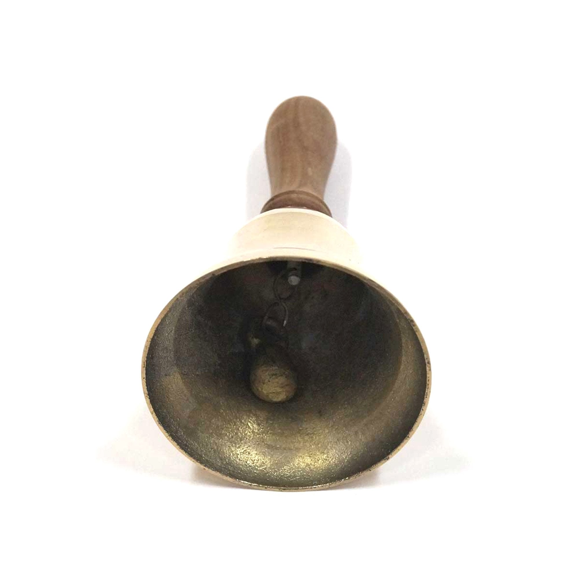 BR 18922N - Solid Brass, Handle Bell, 9" – India Overseas Trading ...