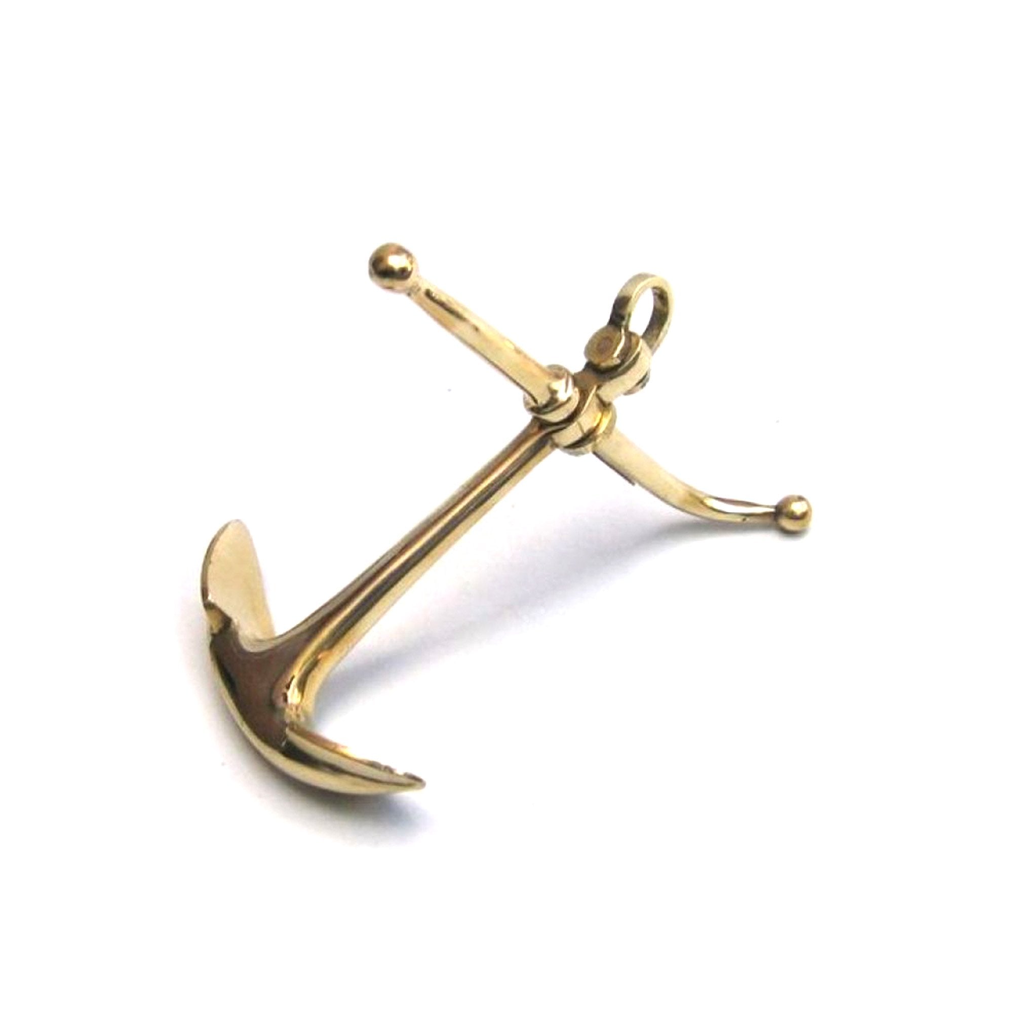BR 48880 - Solid Brass Anchor Paper Weight – India Overseas Trading ...