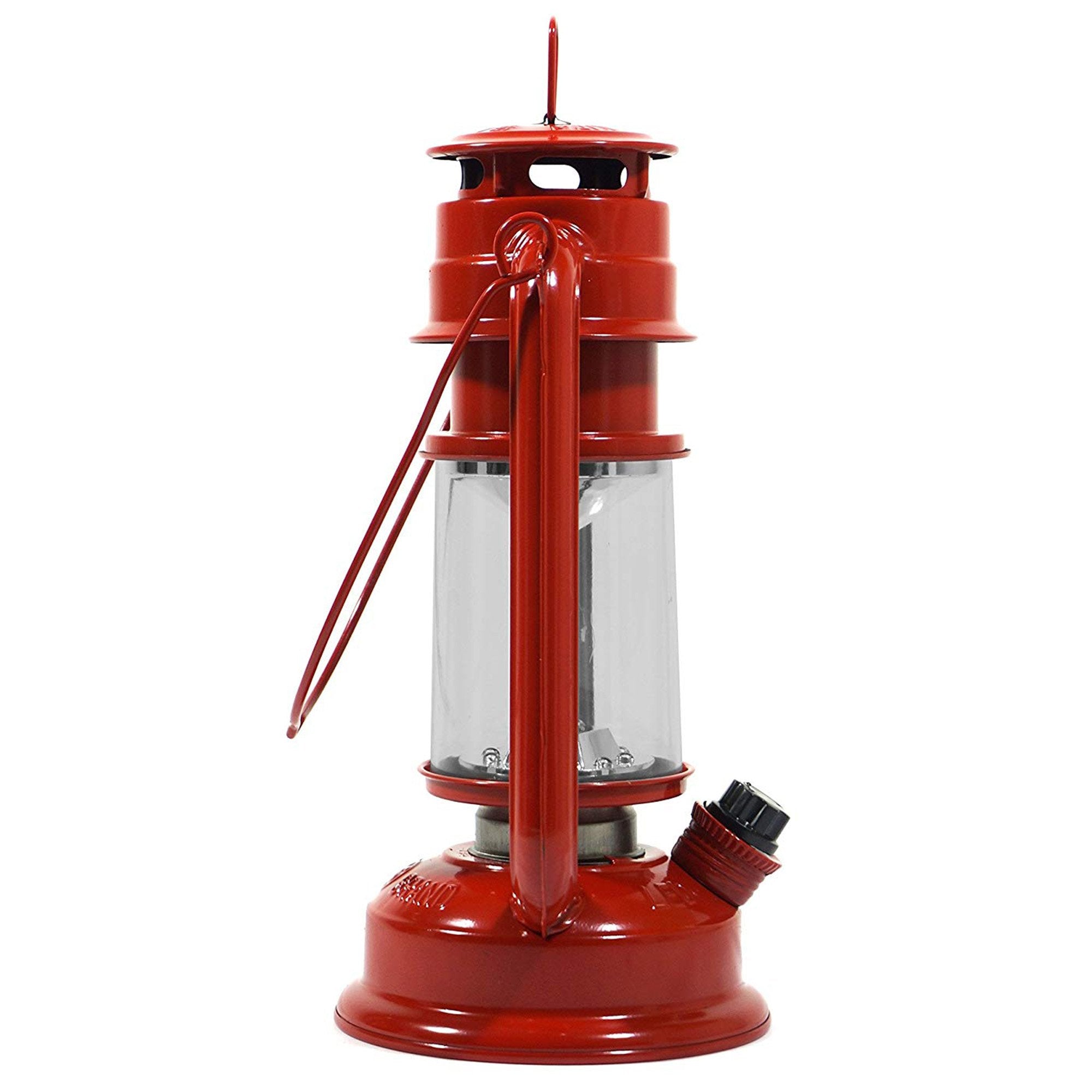 EL 15293 - LED Hurricane Lamp - RED – India Overseas Trading Corporation