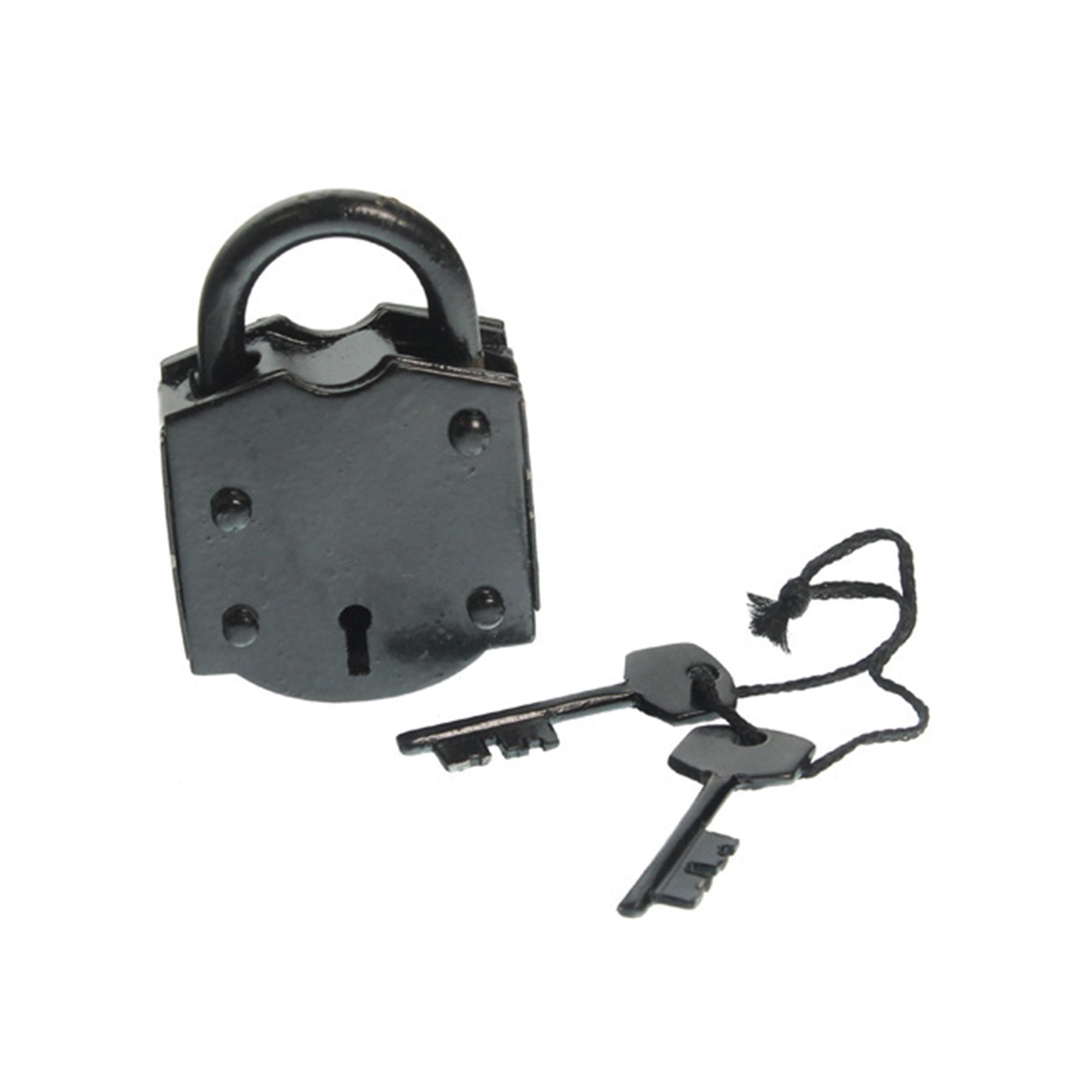 IR 80101A - Antique Iron Lock, 2.5" Heavy Duty – India Overseas Trading ...