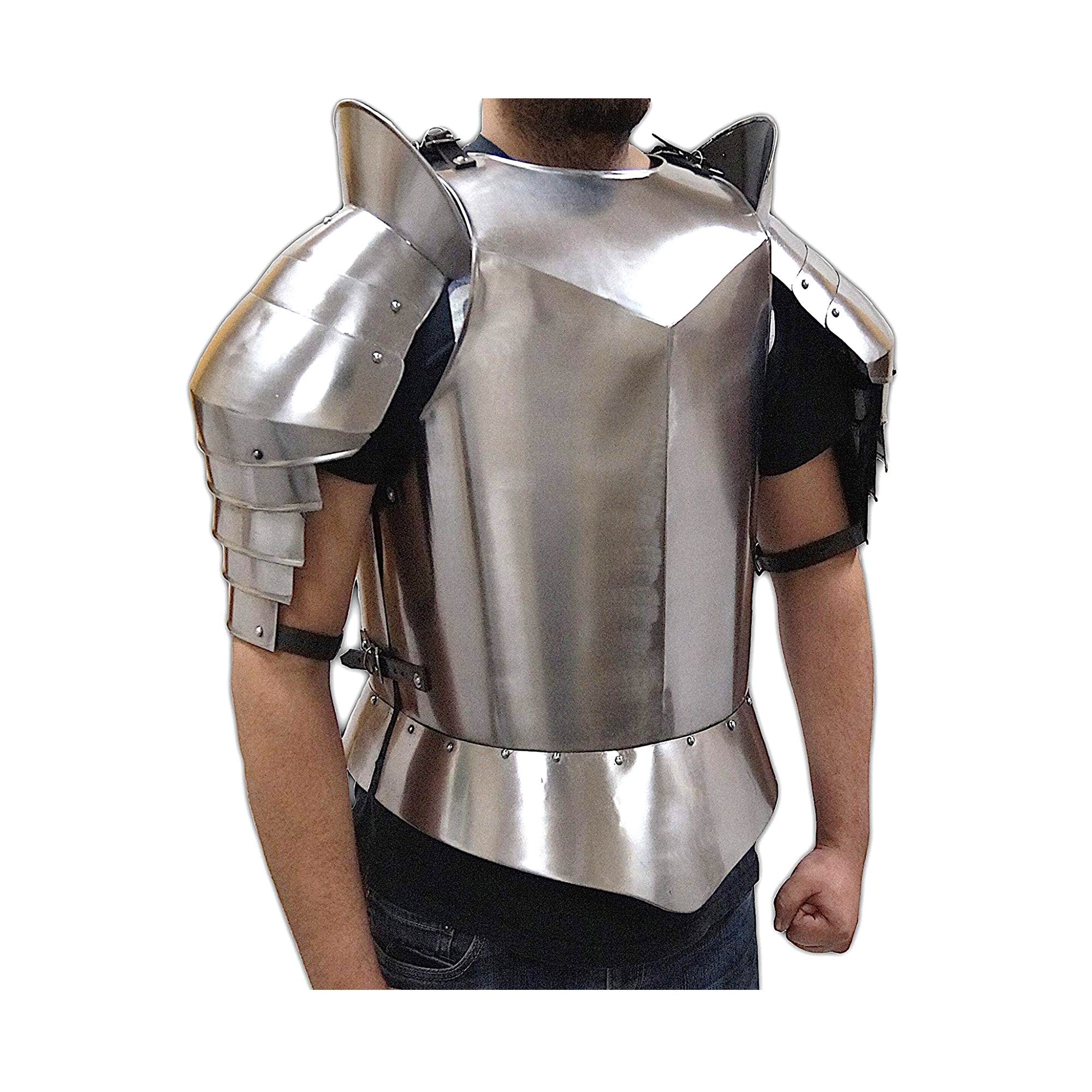IR 8085 - Medieval Suit Of Armor Breast Plate and Shoulders – India ...
