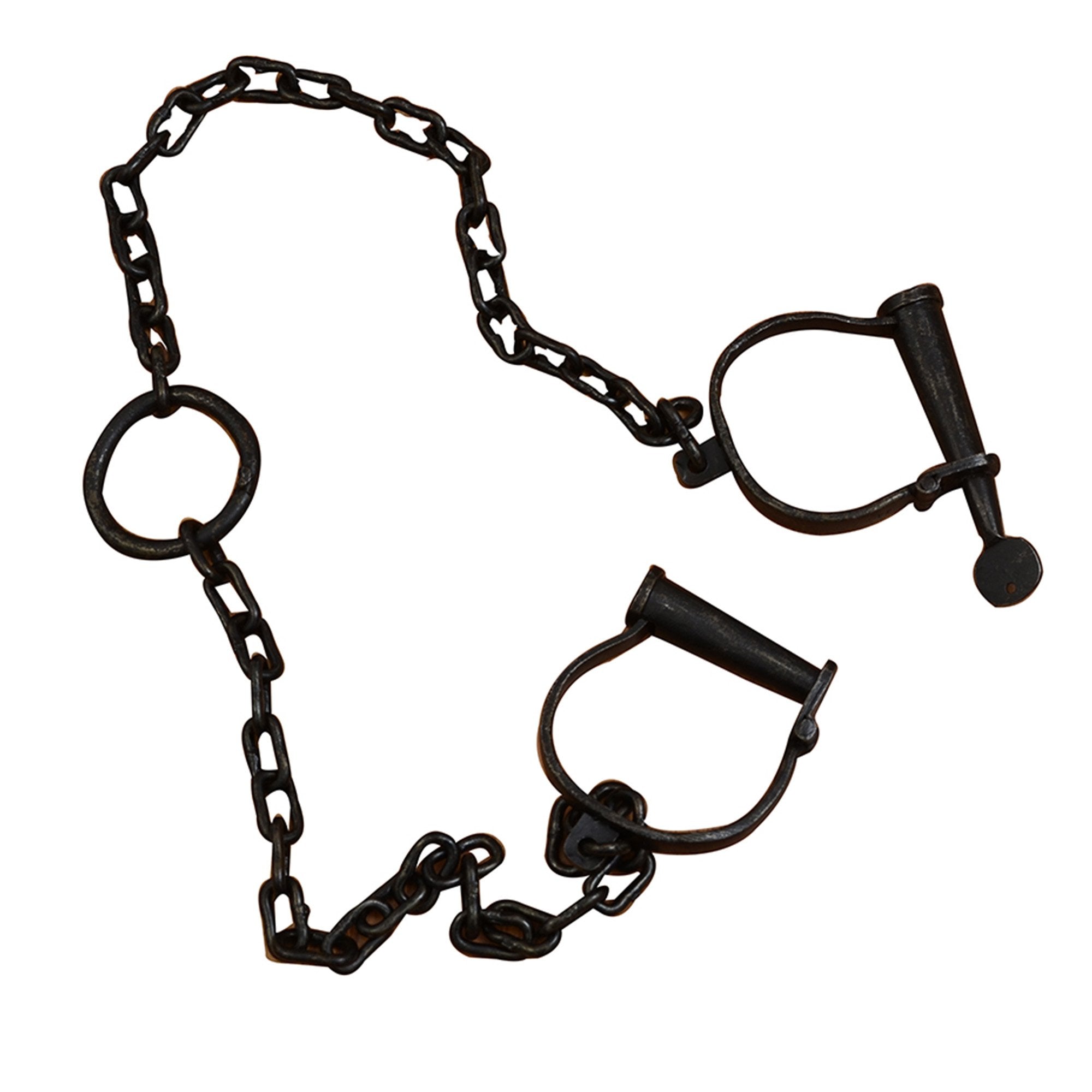 IR 80117 - Iron Locking Hand / Leg Cuffs With Chain – India Overseas ...