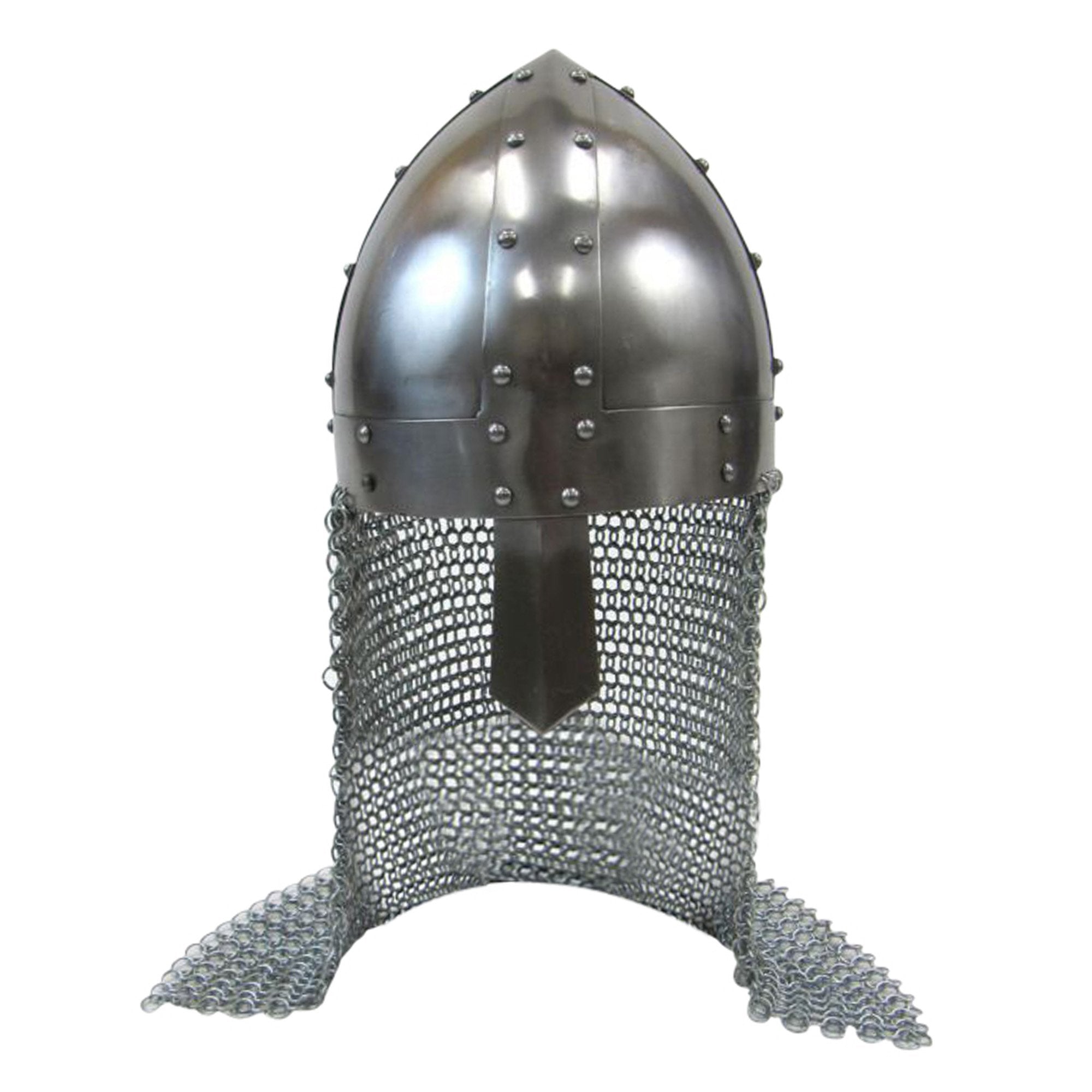 IR 80430 - Norman Nasal Helmet w/ Mail – India Overseas Trading Corporation