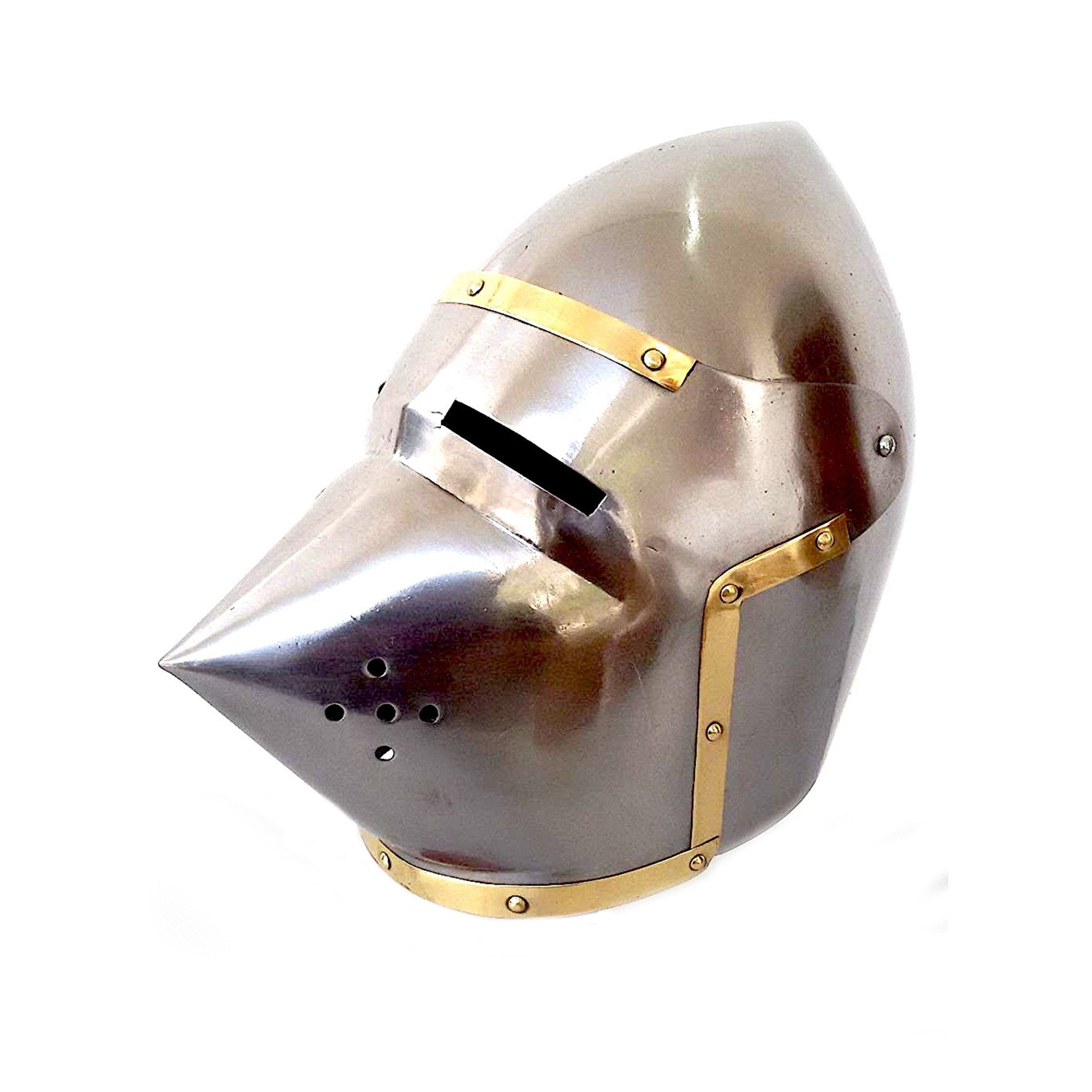 IR 80613 - Armor Helmet, Pig Face – India Overseas Trading Corporation