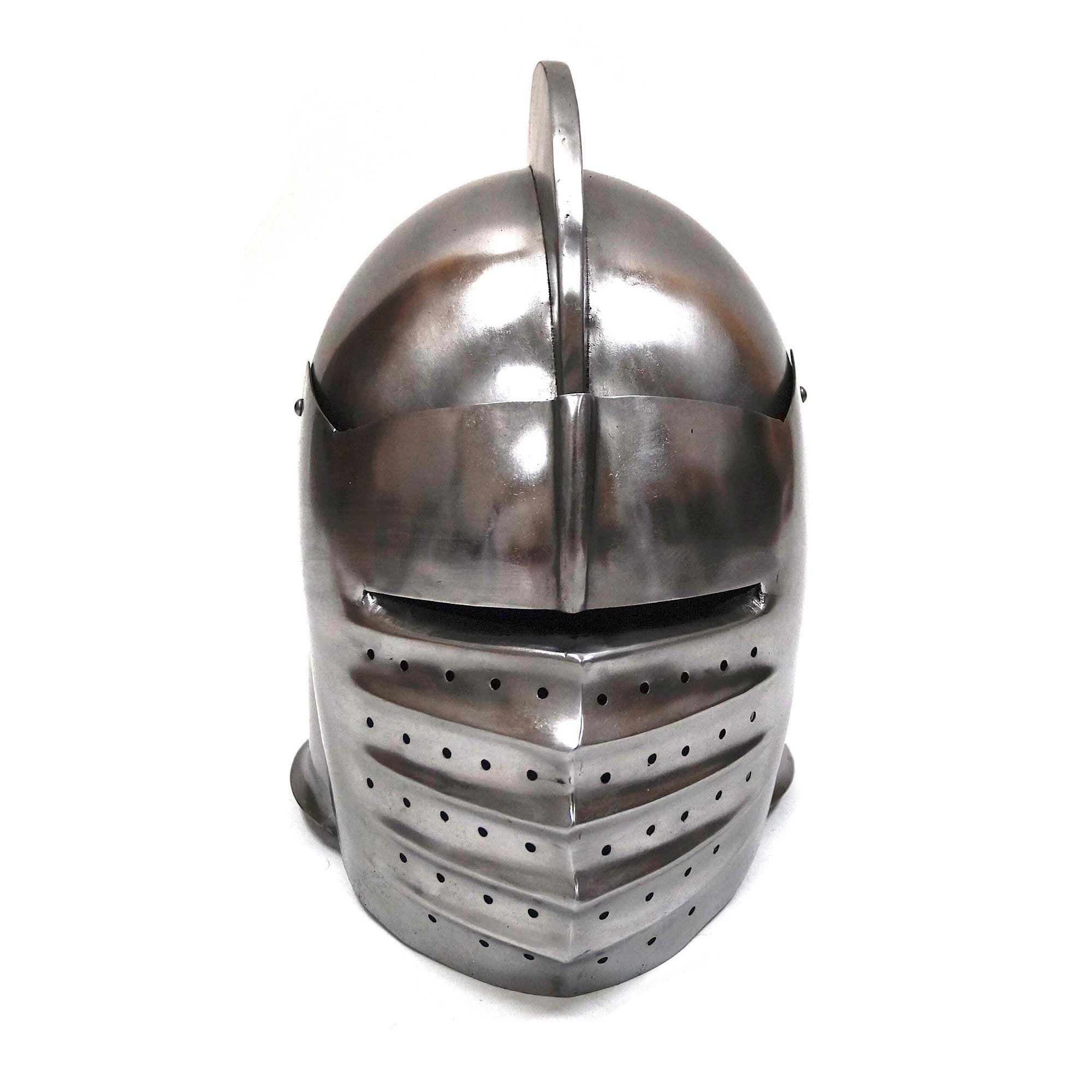 IR 80614 - Armor Helmet, Medieval Italian – India Overseas Trading ...